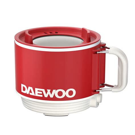 Daewoo Small Electric Cooking Pot Multi Functional Dormitory Home One Person Food Mini Instant