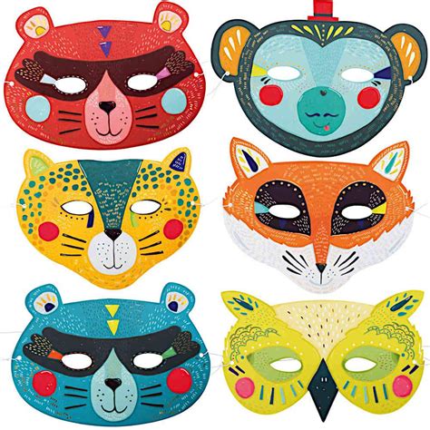 Moulin Roty Animal Mask Set - BAMBINIFASHION.COM