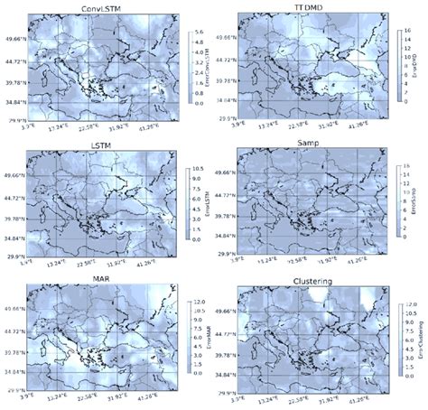 Regional Rmse Distribution Between Predictions And Target Download