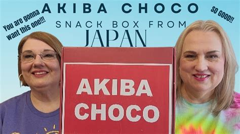 Akiba Choco Snack Box From Japan June Box Sisters Review Youtube