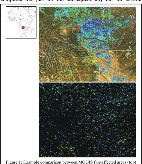Figure 1 From Global Mapping Of Fire Affected Areas Using Multitemporal Modis Data The Mcd45