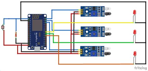Automatic Street Light Control System Circuit Diagram