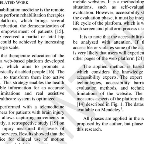 Method Diagram For Accessibility Evaluation More Information Download Scientific Diagram
