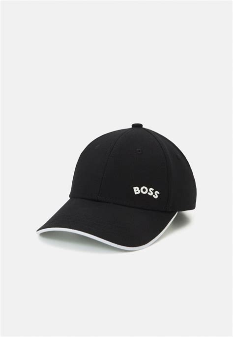 Boss Bold Curved Unisex Cap Black Uk