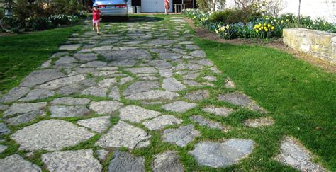 Decorative Stone And Grass Driveways The 10 Most Popular Styles Of