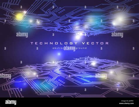 Abstract Technology Background Stock Vector Image Art Alamy