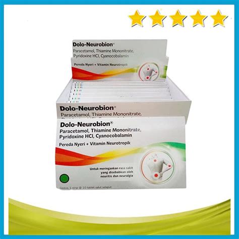 Dolo Neurobion Perlembar Isi 10 Tab Obat Nyeri Sendi Karena Neuritis