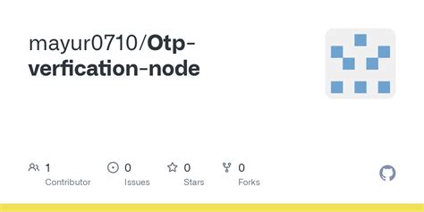 Github Mayur0710otp Verfication Node