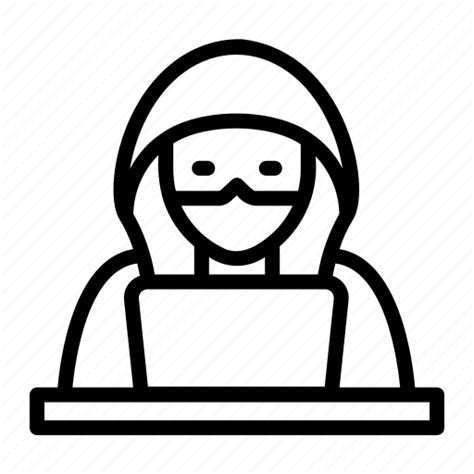 Hacker Cyber Security Internet Password Protection Man Icon Download On Iconfinder