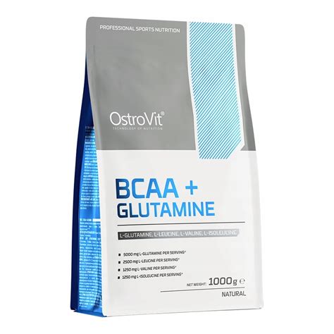 OstroVit BCAA Glutamine 1000g L GLUTAMINA Naturalna 100 Porcji