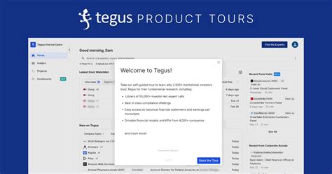 Tegus On Linkedin Were Excited To Release Tegus Product Virtual Tours