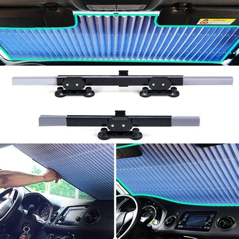 Universal Car Retractable Windshield Sun Shade Block Sunshade Cover