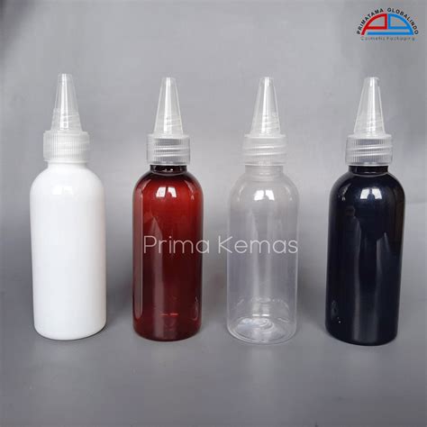 Jual Botol Kerucut 60 Ml Botol Hair Tonic Botol Tinta Botol Kosmetik Shopee Indonesia