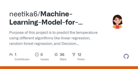 GitHub Neetika Machine Learning Model For Weather Forecasting Purpose Of This Project Is To