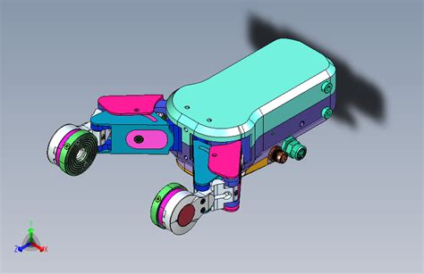 伺服电动夹爪机械手夹持器夹具step 模型图纸下载 懒石网