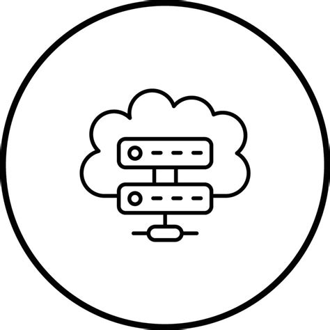 Database Center Vector Icon 32215261 Vector Art At Vecteezy