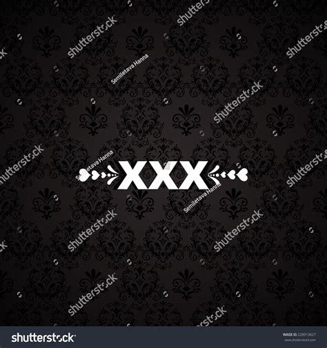 Xxx Background Vector Illustration Stock Vector Royalty Free 228913627 Shutterstock