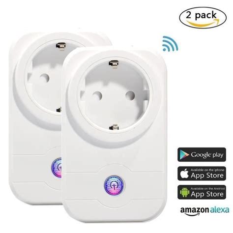 Cloud Prise Intelligente connectée Wi Fi Interrupteur Domotique Smart Socket Compatible avec