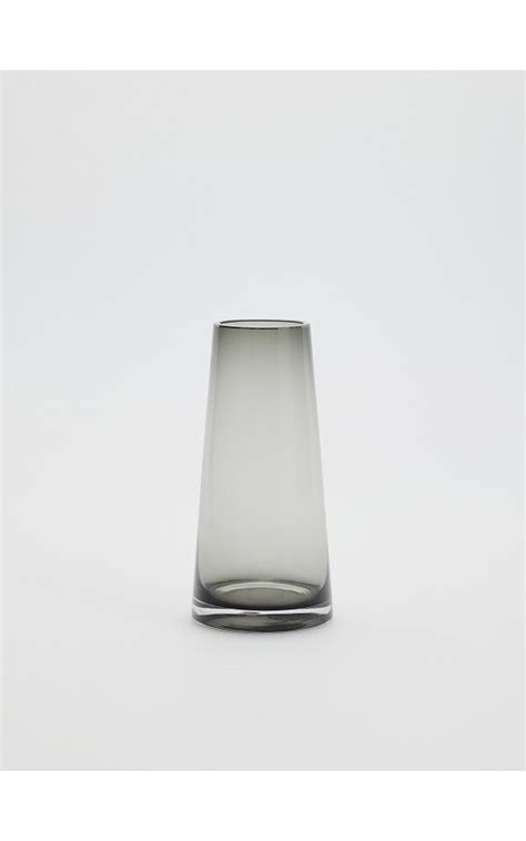 Vase Aus Rauchglas RESERVED 8398T 99X