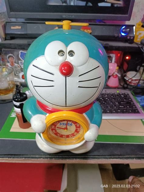 Doraemon Clock Working Hobbies And Toys Toys And Games On Carousell