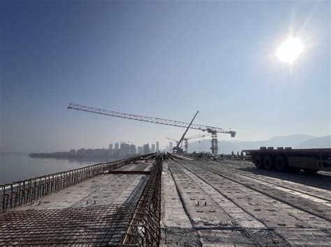 黄石磁湖大桥冲刺年底建成通车 项目 城市 工程