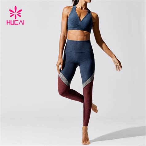 China Factory High Waist Nylon Spandex Women Leggings Yoga Pants