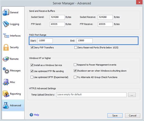 How To Setup An FTP Server FAQ For Cerberus