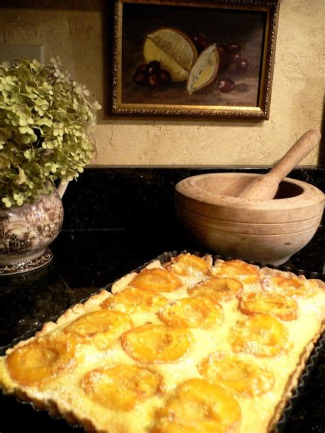 Apricot And Almond Tart Lake Lure Cottage Kitchenlake Lure Cottage