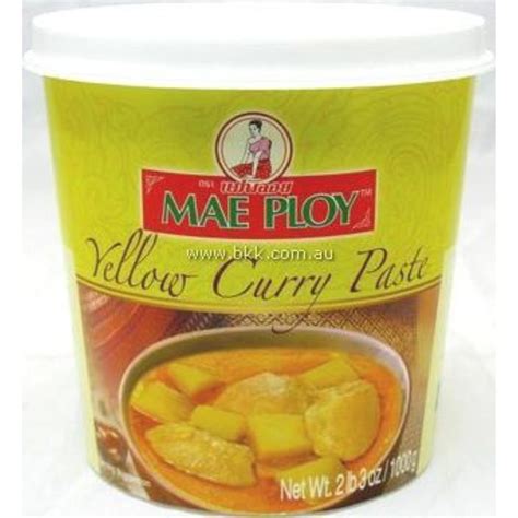 Mae Ploy Yellow Karee Curry Paste 1kg Thai Pantry
