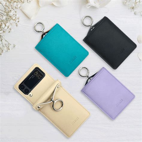 뿌잉몰 Gs 갤럭시z플립 플로리스 키링 케이스 스타일과 실용성