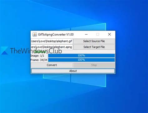 How To Convert To APNG Animated PNG