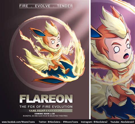 Flareon Gijinka Humanized By Alexsolera On Deviantart