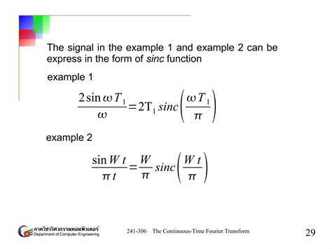 Chapter The Continuous Time Fourier Transform PDF
