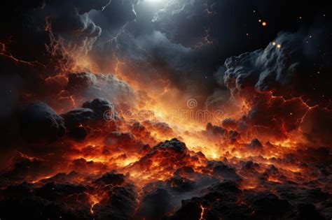 Cosmic Armageddon Judgment Day Of Planet Earth Stock Image Image Of