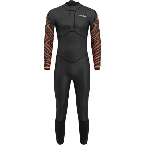 2025 Orca Mens Vitalis Breast Stroke Open Water Swim Back Zip Wetsuit