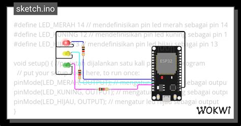 Simulasi 2 Wokwi Esp32 Stm32 Arduino Simulator