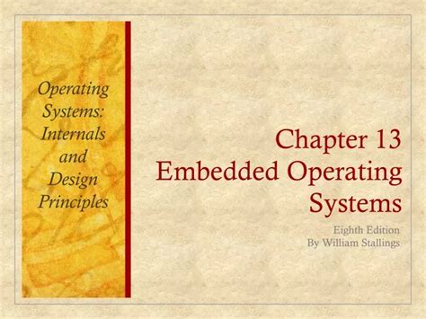 ppt embedded operating systems design powerpoint presentation free
