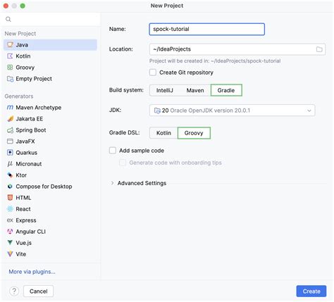 Getting Started With Spock Intellij Idea Documentation