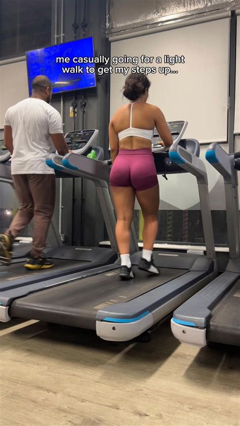 Me Casually Going For A Light Walk On The Treadmill Until In No Equipment Workout