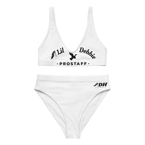 Dh Lil Debbie Prostaff Bikini Set In White The Duck Huntress