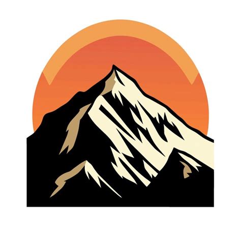 Clipart Monte Alaska Vector Premium