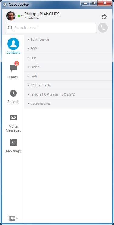 Jabber Main Window Opens With Each New Chat Message How Do I Stop It Cisco Community