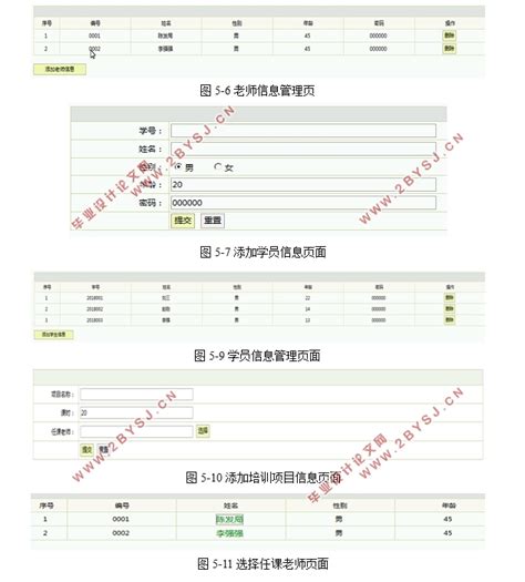 培训中心管理系统的设计与实现 ssh mysql 含录像 javaweb 计算机