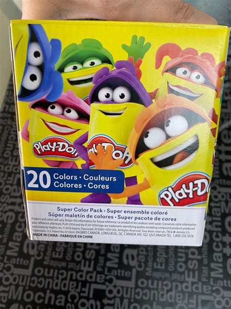 Play Doh Super Color Pack 20 Colours 3 Oz Each Hobbies And Toys