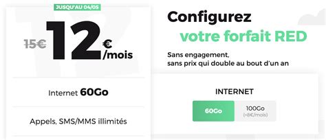 Forfaits Mobiles Toutes Les Promos Du Moment Chez RED Free Sosh Et B You Mai 2020