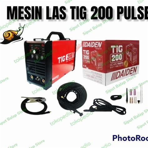 Jual Daiden Mesin Las Travo Trafo Las Argon Tig 200 Pulse Welding Japan
