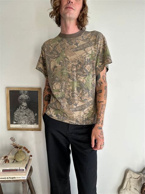 1980s Faded Realtree Pocket Camo Boxy M Handbook