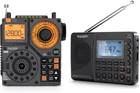Raddy Rf320 App Control Shortwave Radio Airfmamvhfswwb Receiver Rf30 Portable Digital Amfmsw