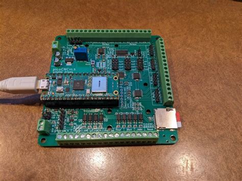 Picocnc — 4 осевой контроллер ЧПУ на базе Raspberry Pi Pico — Cnxsoft новости Android