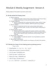 Module 6 Weekly Assignment Version A 1 Pdf Module 6 Weekly Assignment Version A Please